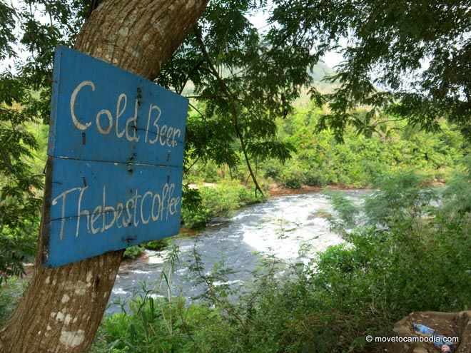 Cycling to Teuk Chhou, Kampot